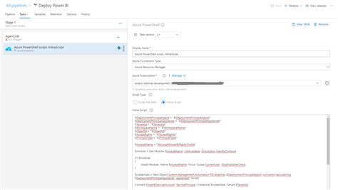 How To Create A Power Bi Workspace In An Azure Devops Pipeline Using Powershell