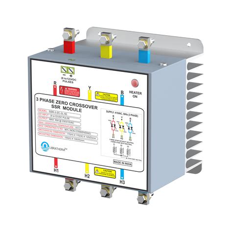 Three Phase Thyristor Based Solid State Relay Module SSR 3 ZC Libratherm Instruments