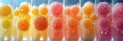 Bacterial Colonies Under A Microscope Featuring Organic Patterns Intricate Cell Structures