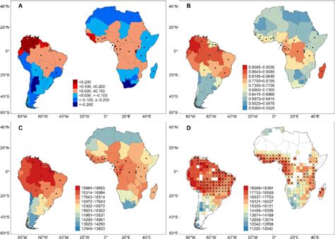 Patterns Of Pd Of Angiosperm Species In Africa And South America A