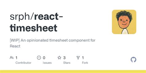 Github Srph React Timesheet Wip An Opinionated Timesheet Component For React