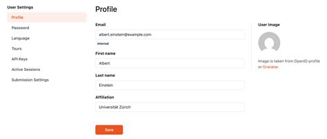 User Settings Data Stewardship Wizard 423 Documentation
