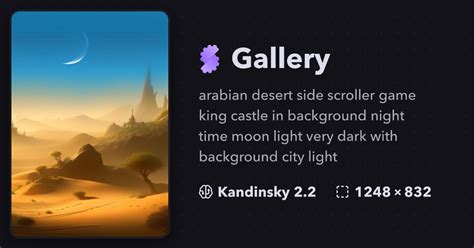 Arabian Desert Side Scroller Game Kin Gallery Stablecog