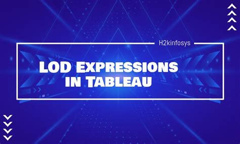 Lod Expressions In Tableau H2k Infosys Blog