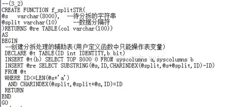 Sql字符串拆分（split）方法总结sql Split Csdn博客