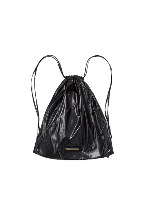 국내정품 ️ 마뗑킴 스트링 코팅 백팩 3컬러 Matin Kim String Coating Back Pack 에이블리
