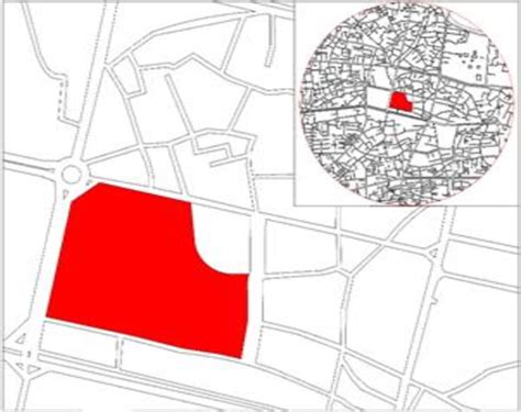 Figure 1 From Urban Square Design With Pedestrian Approach Based On Space Syntax Method Case