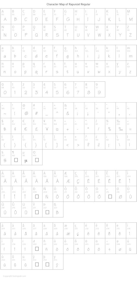 Rapunzel Font Download For Free View Sample Text Rating And More On