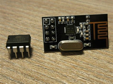 Nrf24l01 For Ultra Low Power Sensor With Attiny13a 3 Pins
