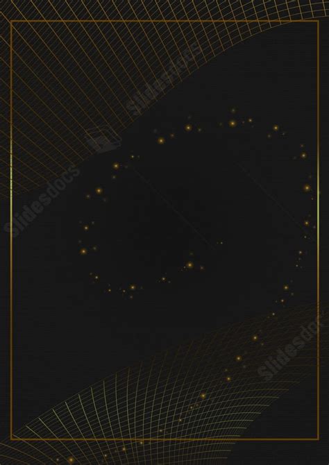 gradient of green and gold triangle page border background word
