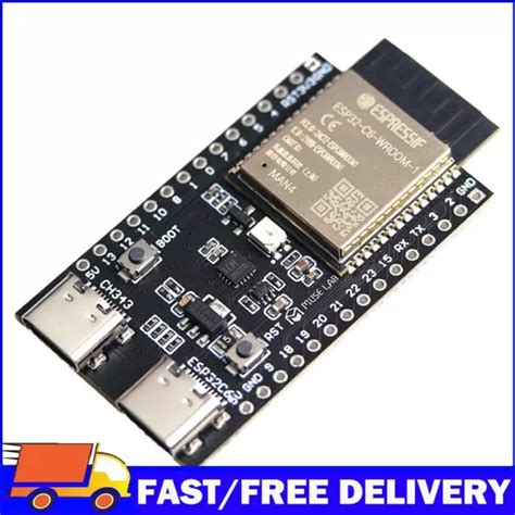 Esp32 C6 Development Module Dual Type C Esp32 C6 Wroom 1 Core Board 512kb Sram 1969 Picclick Au