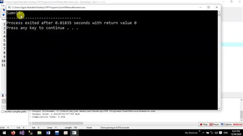 07 Loop 07 Sum Of Natural Numbers For Loop 06 Youtube