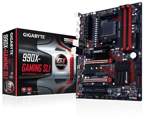 Gigabyte Ultra Durable 990X-GAMING SLI Motherboard AMD AM3 M.2 SATA ...
