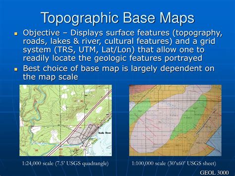 Ppt Topographic Base Maps Powerpoint Presentation Free Download Id 439344