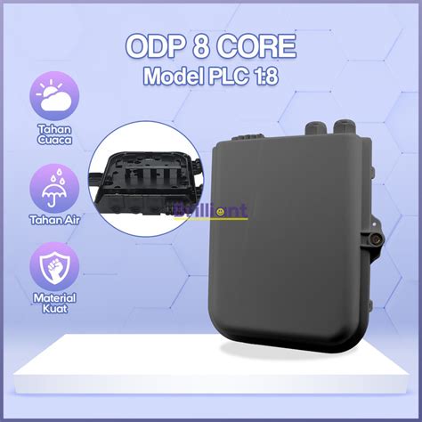 Jual 8 Core Model Plc 1 8 Optical Distribution Point Warna Random
