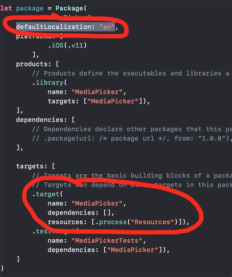 Xcode11 Add Localizablestrings To Swift Package Stack Overflow