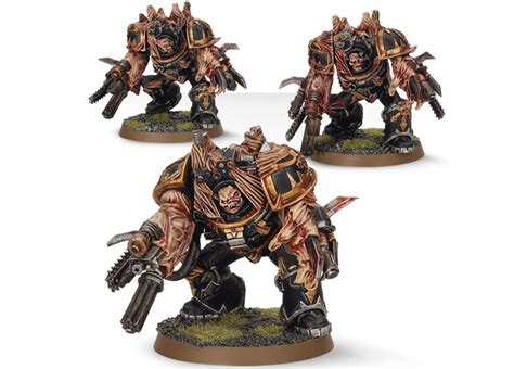 Chaos Space Marine Obliterators Облитераторы Космодесанта Хаоса