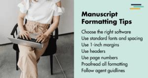 Manuscript Format Templates Tips And Examples Fictionary