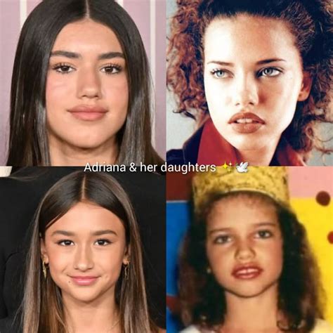 Adriana Lima And Her Daughters 🕊️ Adriana Lima Daughters Adriana Lima