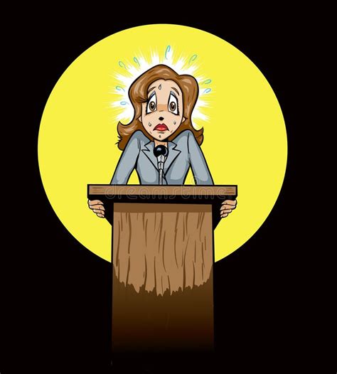 Scared Public Speaking Clipart Scared Public Speaking Clipart