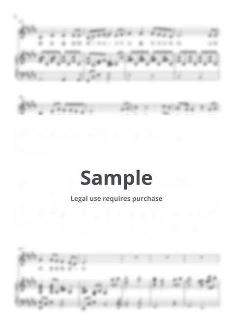 정성실 하나님은 너를 지키시는 자 악보 By 장선희 Sunny C