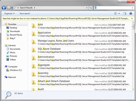 Quickest Way To Find The Sql Server Templates Location Sqlriley