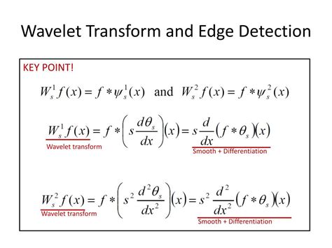 Ppt Edge Detection And Wavelet Transform Powerpoint Presentation