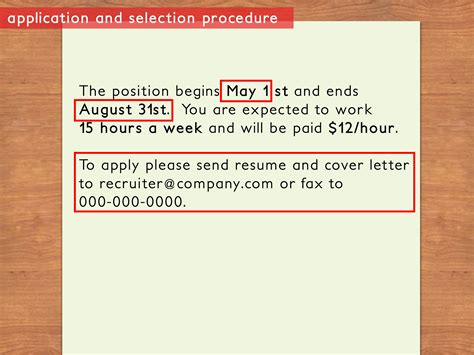 Internship Job Description Sample Pdf Template