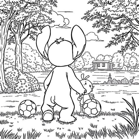 Best Stitch Coloring Pages Free Printable Pdf