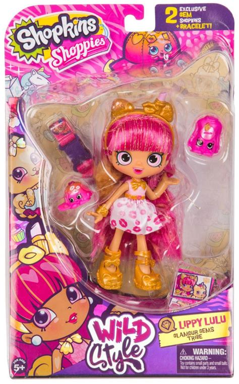Shopkins Shoppies Season 9 Wild Style Lippy Lulu Doll Figure Glamour