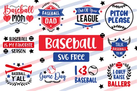 Baseball Svg Free Graphic By Free Graphic Bundles · Creative Fabrica