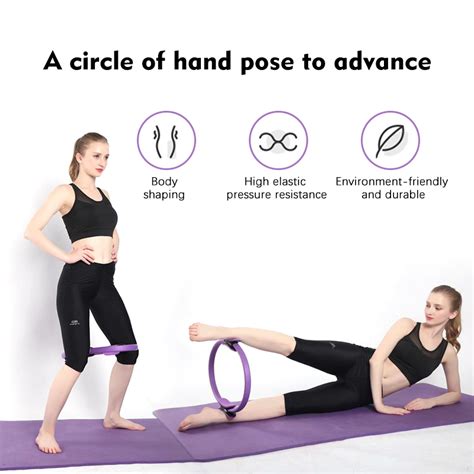 Yoga Exercise Pilates Ring Yoga Wheel Yoga Ring Pilates Yoga Training
