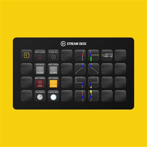 Inibuilds A350 Stream Deck Profile For Microsoft Flight Simulator