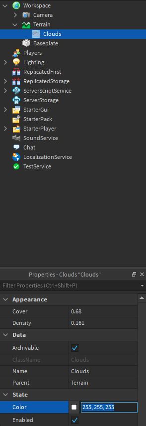 How To Get The Colour Of The Sky Scripting Support Developer Forum
