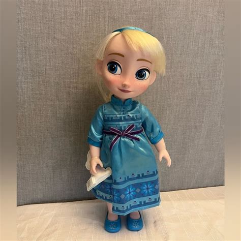 Dysney Toys Disney Store Animators Collection Elsa Doll Frozen 6