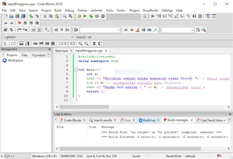 Masukan Pengguna Dalam Bahasa C Webagus