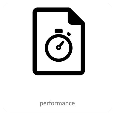Performance And Optimization Icon Concept Vector Art At Vecteezy