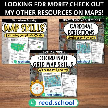 Create A Map Legend Key Activity Build Map Reading Skills By Reed Babe
