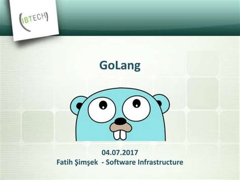 Golang Go Programming Language Pptx Programming Languages Computing