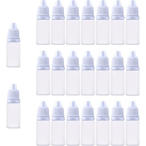 30pcs 5 10 20 30 50ml Empty Plastic Squeezable Eye Dropper Bottle