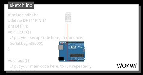 Humidity And Temp Sensor Wokwi Esp32 Stm32 Arduino Simulator