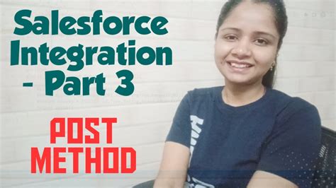 Salesforce Integration Part 3 Post Method Salesforce Youtube