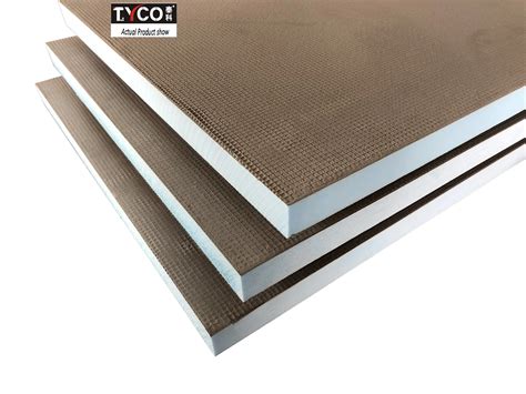 Treated Rigid Foam Insulation Styrofoam Sheets Grout Board