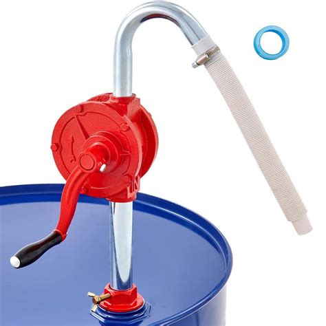 Vevor 5 Gal 55 Gal Drum Pump Rotary Barrel Pump 5 Gpm Flow With 3