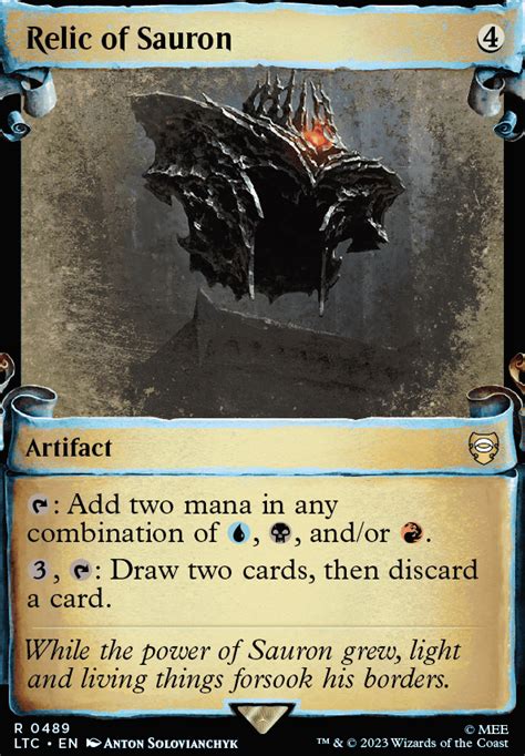 Sauron Commander Commander Edh Mtg Deck