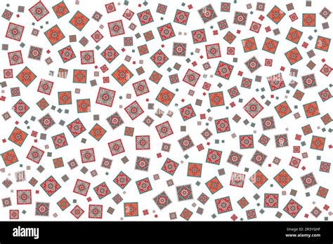 Set Of Vector Seamless Pattern Texture Geometric Shapes Abstract Architectural Style Coloring