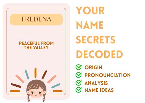Fredena Girl Name Meaning And Pronunciation