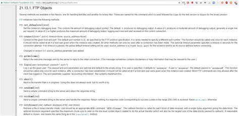 【python学习 】python实现的ftp上传和下载功能python Ftp Csdn博客