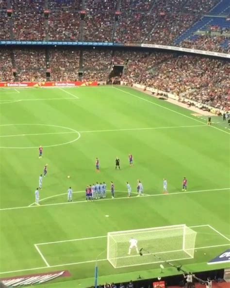 leo messi s freekick from the stands tumbex