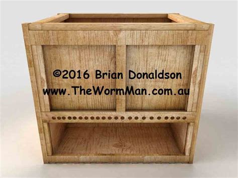 Continuous Flow Through Worm Bin Plans